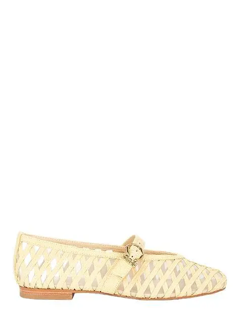 Dolce Vita Bodey Raffia Flats - Neutral