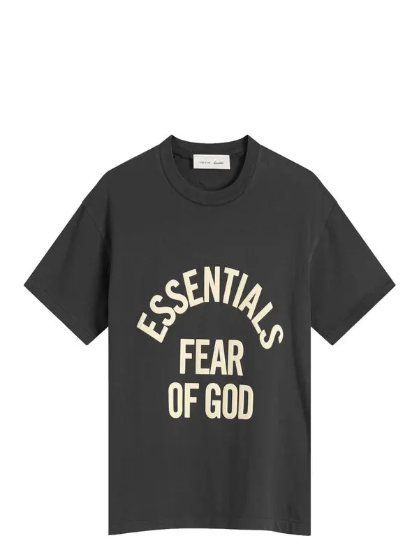 Fear Of God Campus Classic Short Sleeve T-shirt - Black