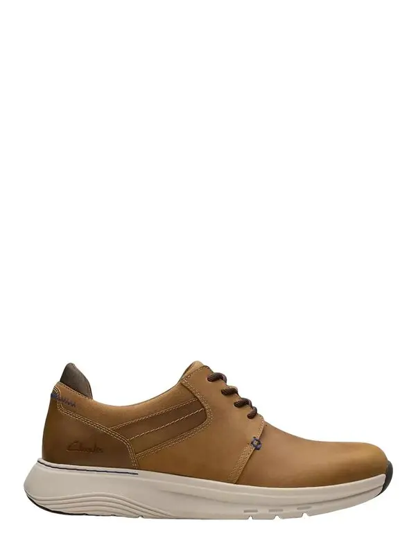 Clarks Motion Trek Pt - Dark Tan Leather