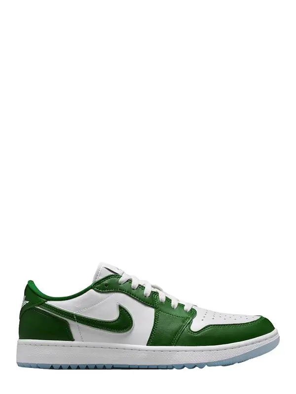 JORDAN 1 Low Golf - Forest Green/white