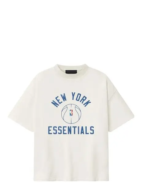 Fear Of God Knicks X Barkley Hendricks 90s Tee - Ivory