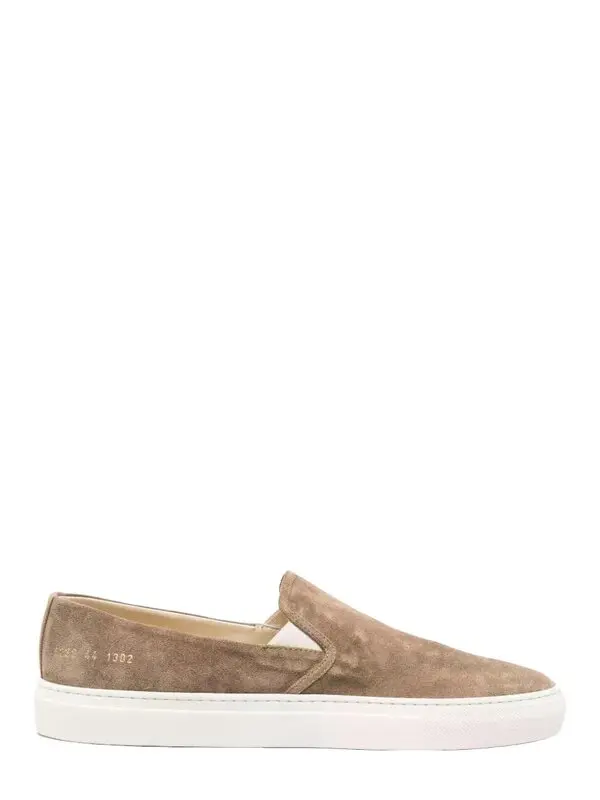 COMMON PROJECTS Slip-on Suede Sneakers - Neutrals