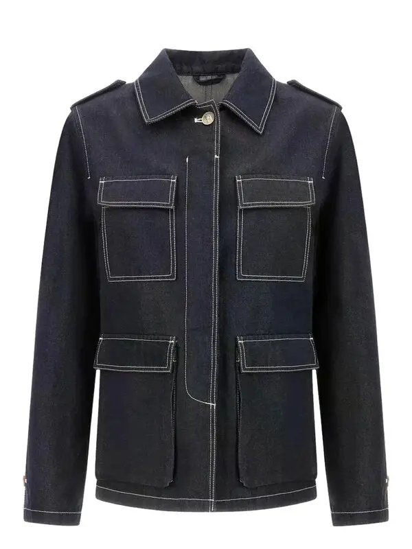 Herno Flap-pockets Field Jacket - Blue