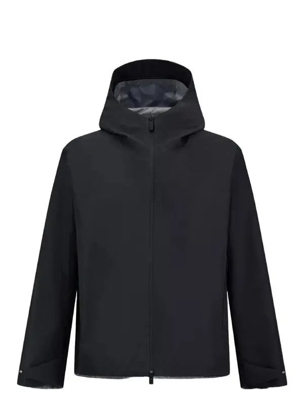 Herno 3l Gore-tex® Hooded Zip-up Parka - Grey