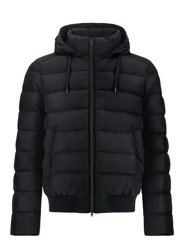 Herno Hooded Padded Jacket - Black