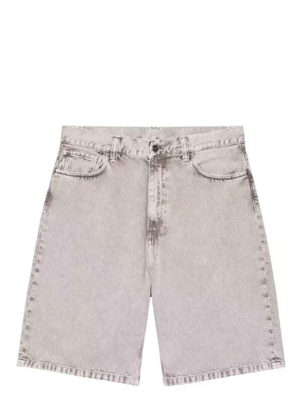 Carhartt Work In Progress Landon Chalk-wash Shorts - Grey