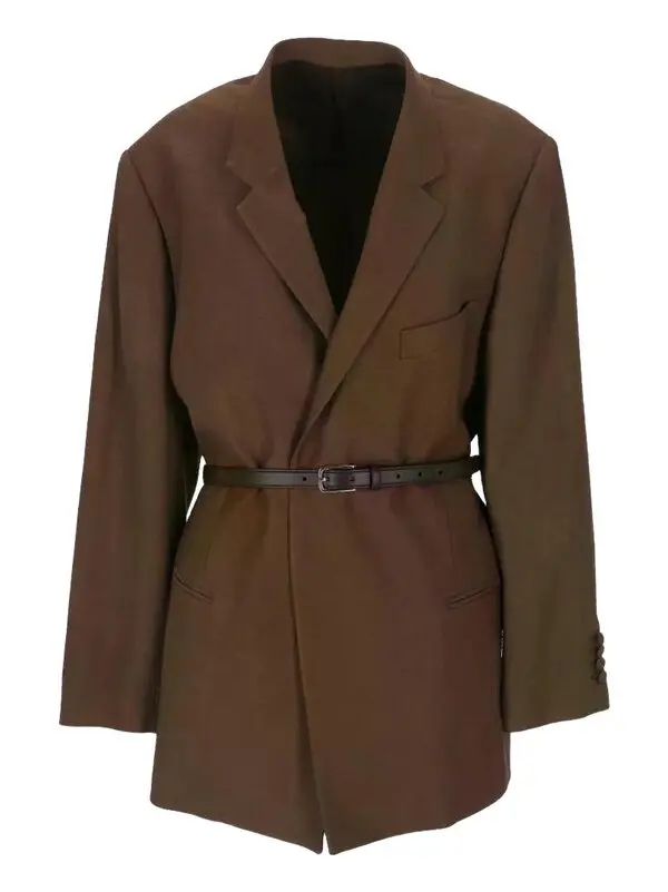 ARMARIUM Belted Jacket - Brown