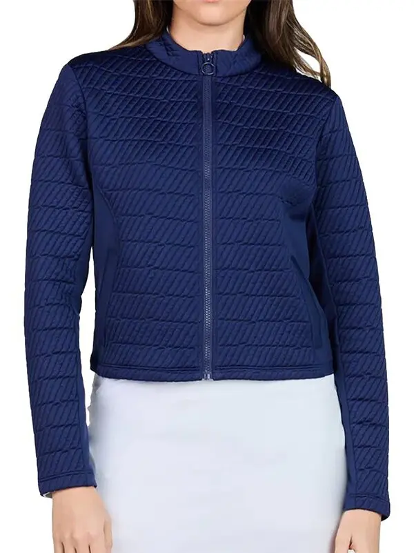 SOFIBELLA Staples Golf Jacket - Navy