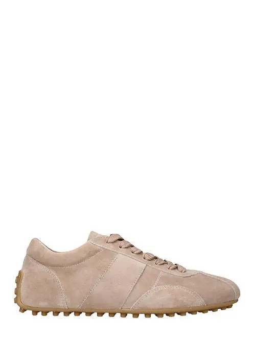 TOD'S Sportiva 59l Suede Trainers - Blush