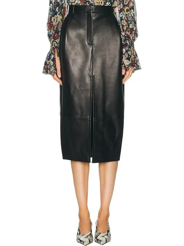 Khaite Anden Skirt - Black