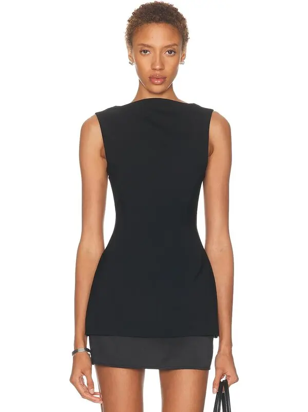 EAVES Judith Top - Black