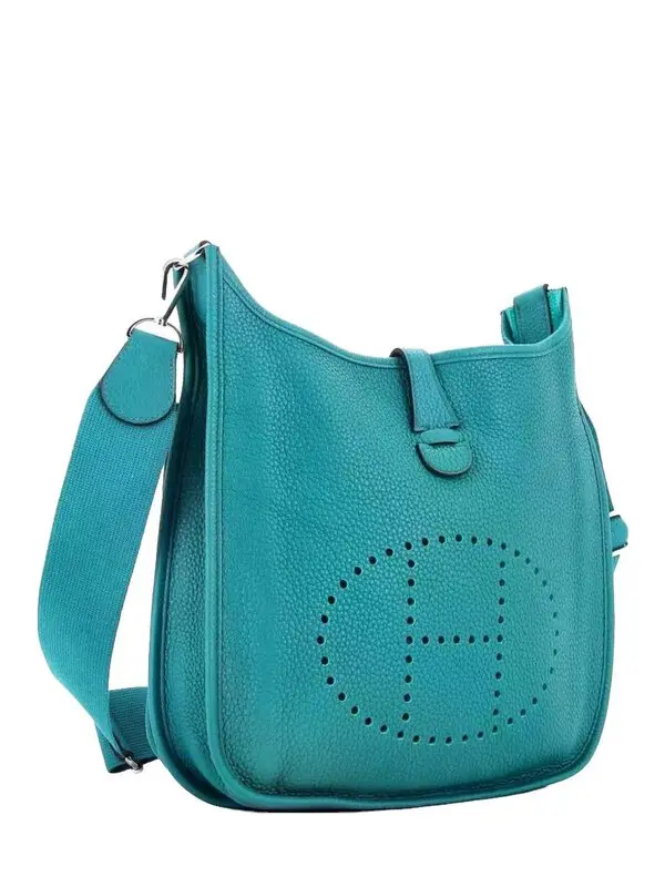 Hermès Evelyne Iii Clemence Pm Crossbody Bag - Blue