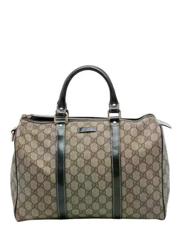 Gucci Medium Gg Supreme Joy Boston Bag - Neutrals