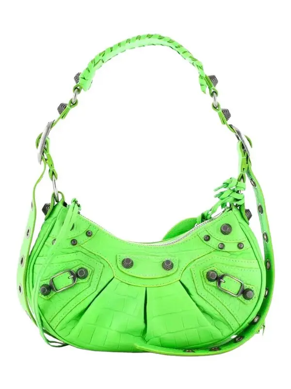 Balenciaga Le Cagole Xs Hobo Bag - Green