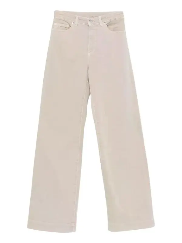 NINE:INTHE:MORNING Wide-leg Jeans - Neutrals