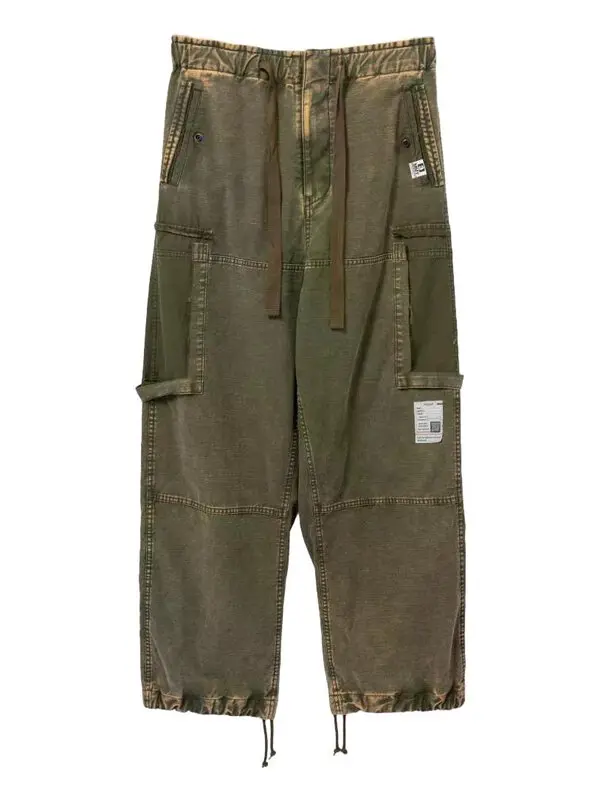 Mihara Yasuhiro Cotton Cargo Pants - Green