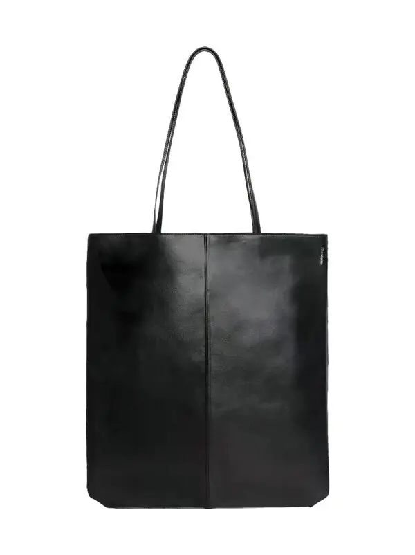 JIL SANDER Vertical Shopper Tote - Black