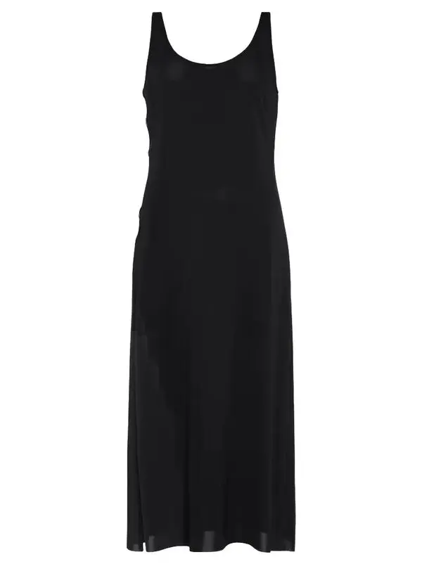 ERES Side Cutout Ellipse Dress - Black