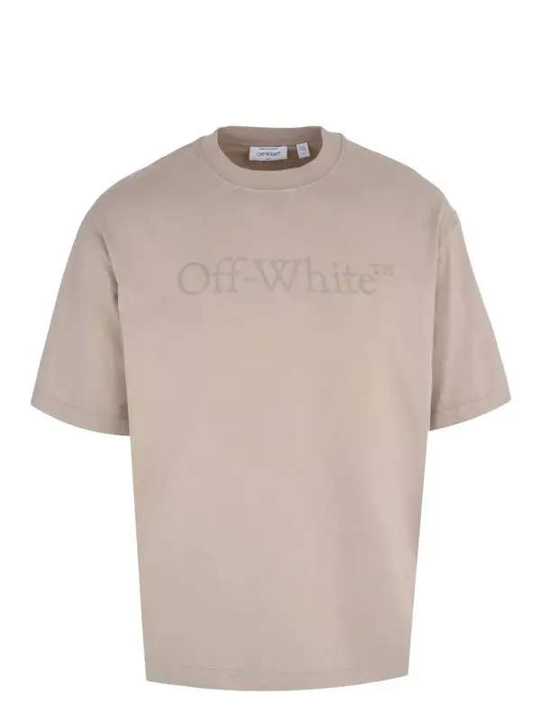 Off-White Bookish Faded Skate T-shirt - Neutrals