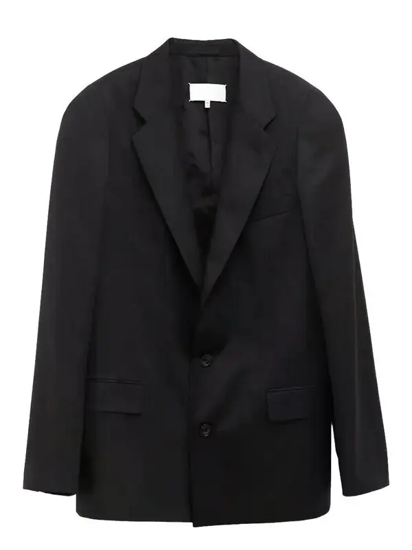 MAISON MARGIELA Single-breasted Blazer - Black