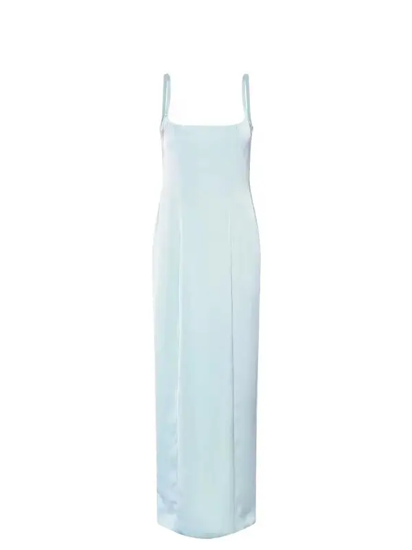 ROTATE BY BIRGER CHRISTENSEN Square-neck Maxi Dress - Blue