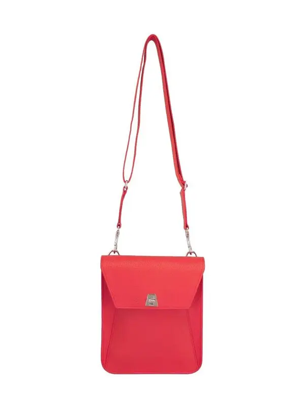 Akris Anouk Cross Body Bag - Red