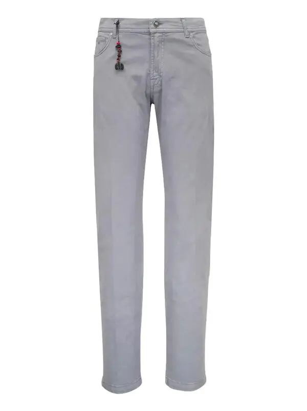 Marco Pescarolo Belt-loops Jeans - Grey