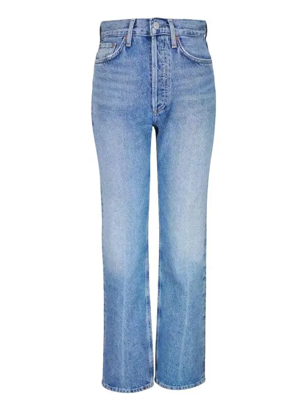 AGOLDE Whiskering-effect Jeans - Blue