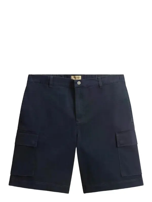 Woolrich Garment-dyed Cargo Shorts - Blue