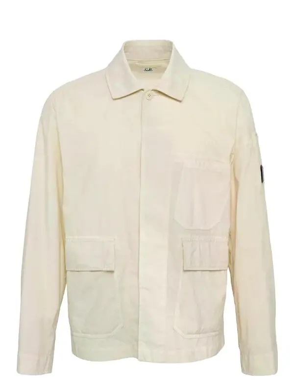 C.P. COMPANY Taylon P Buttoned Shirt Jacket - Neutrals
