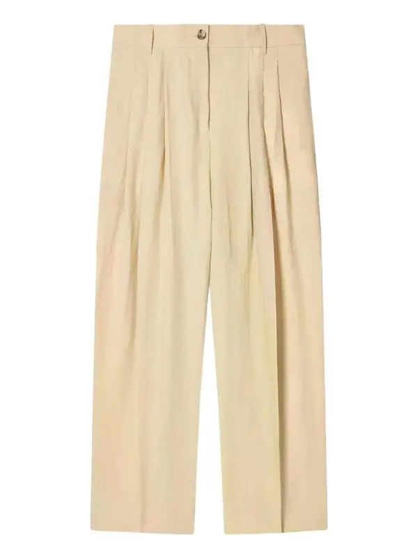Paul Smith Pleated Trousers - Neutrals