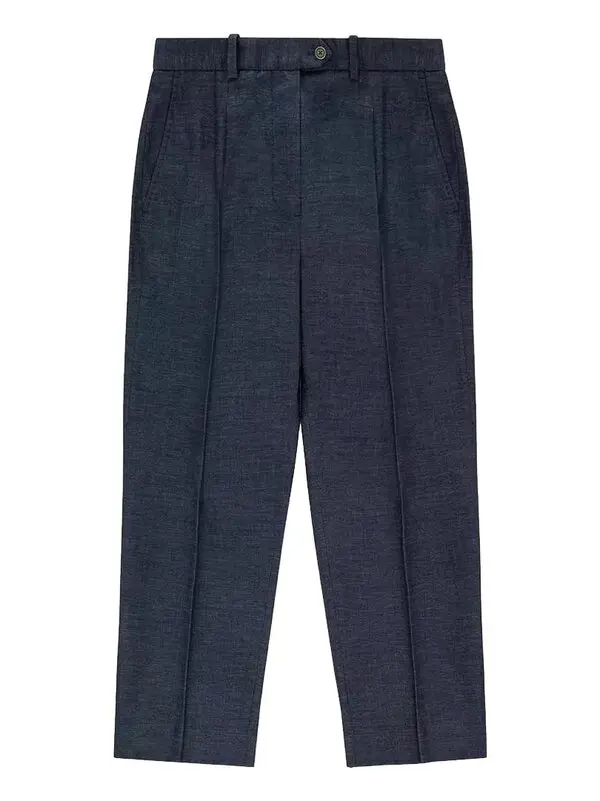 CIRCOLO 1901 Button Tailored Trousers - Blue