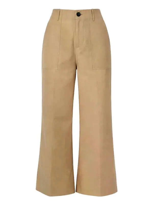 Liu Jo High-waisted Wide Leg Trousers - Neutrals