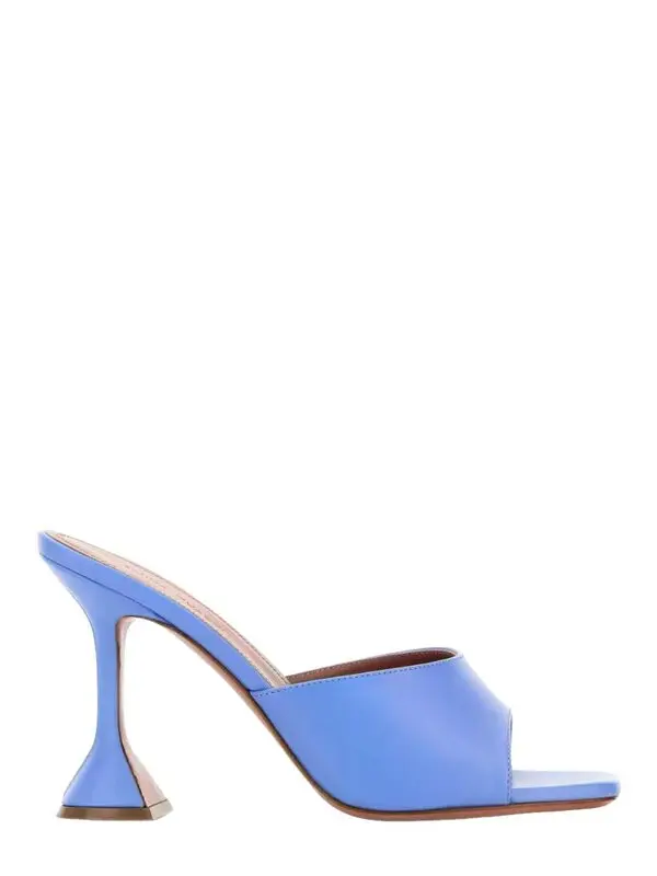 Amina Muaddi Lupita Heeled Sandals - Blue
