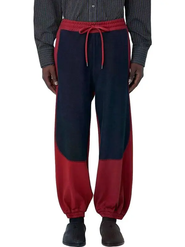VIVIENNE WESTWOOD Contrast-panel Track Pants - Red