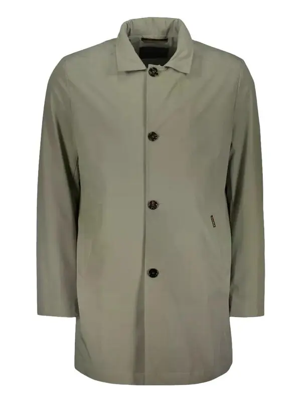 MOORER Buttoned Jacket - Green