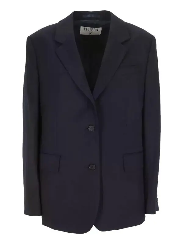 Filippa K Buttoned Pocket Jacket - Blue