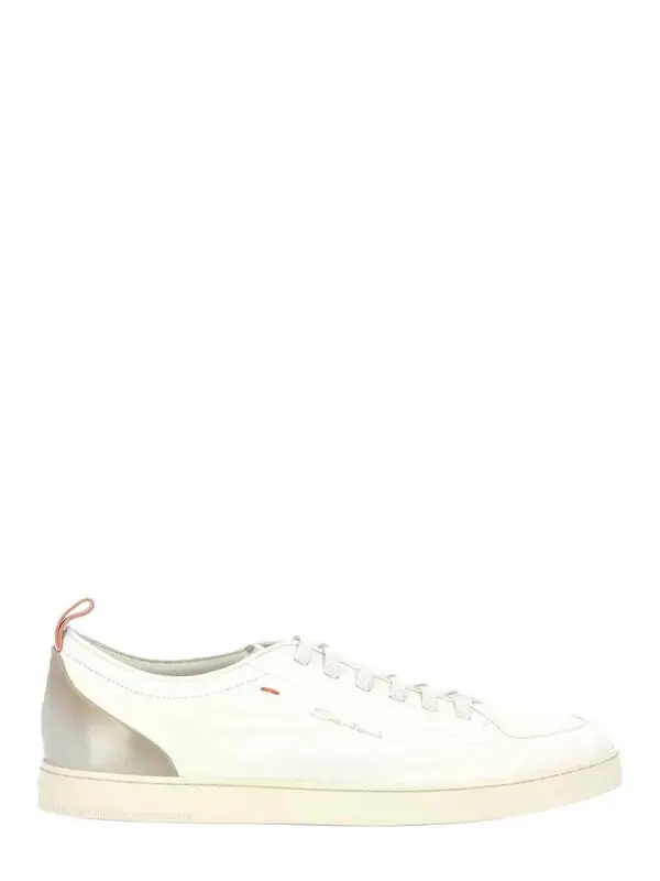 Santoni Low Top Sneakers - White