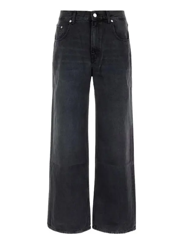 Séfr Relaxed Wide-leg Jeans - Grey