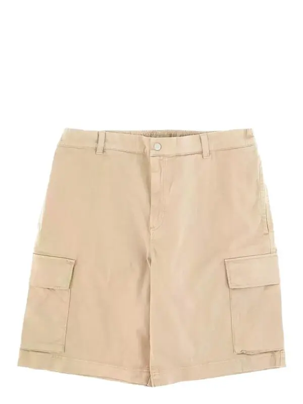 Woolrich Elasticated-waistband Cargo Shorts - Neutrals