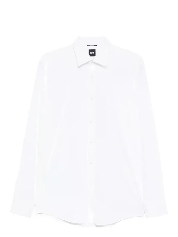 BOSS Buttoned Shirt - White