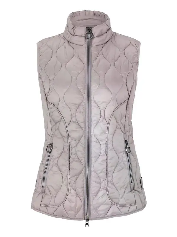 BETTY BARCLAY Quilted Gilet - Neutrals