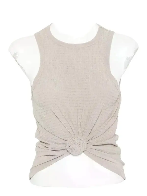 Magda Butrym Knot-detail Tank Top - Neutrals