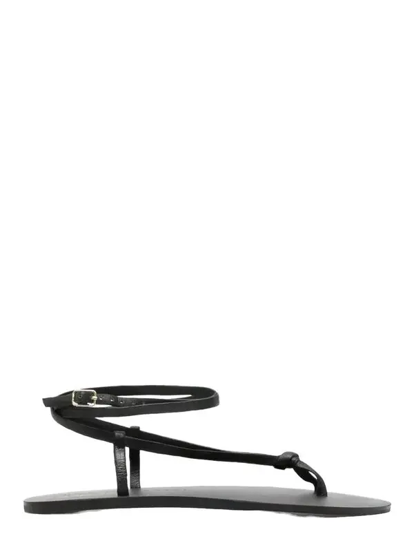 Manebí Ankle Strap Sandals - Black