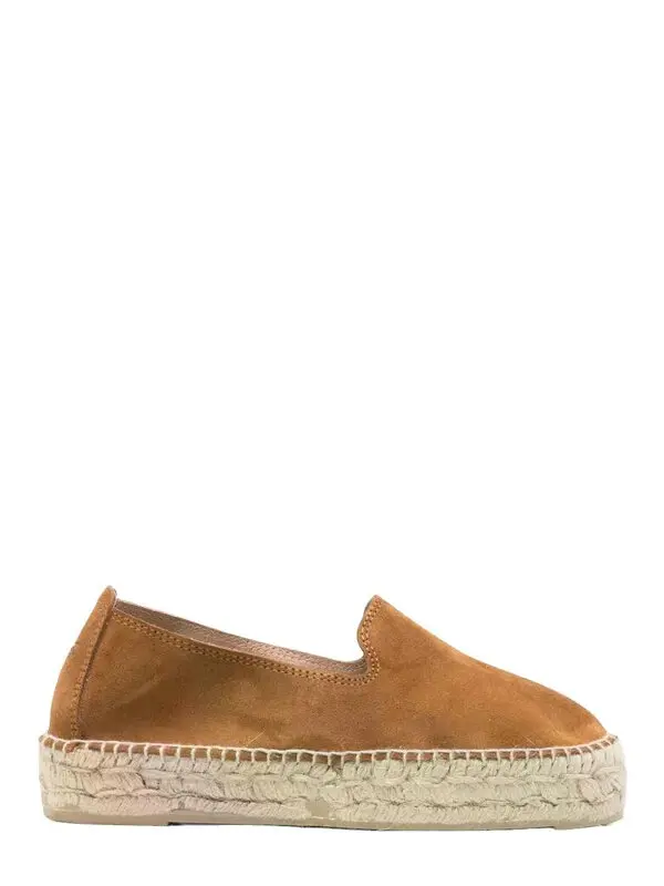 Manebí Hamptons Platform Espadrilles - Brown