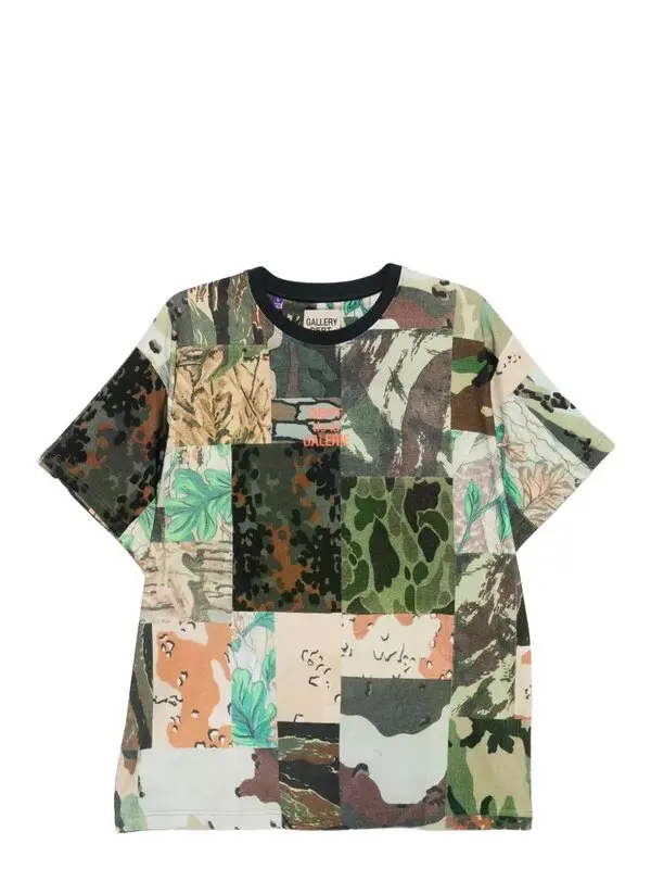 GALLERY DEPT. Patchwork Camouflage T-shirt - Green