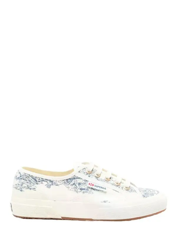 Superga Toile De Jouy Printed Sneakers - Neutrals