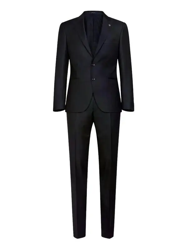 Tagliatore Peak-lapels Two-button Suit - Blue