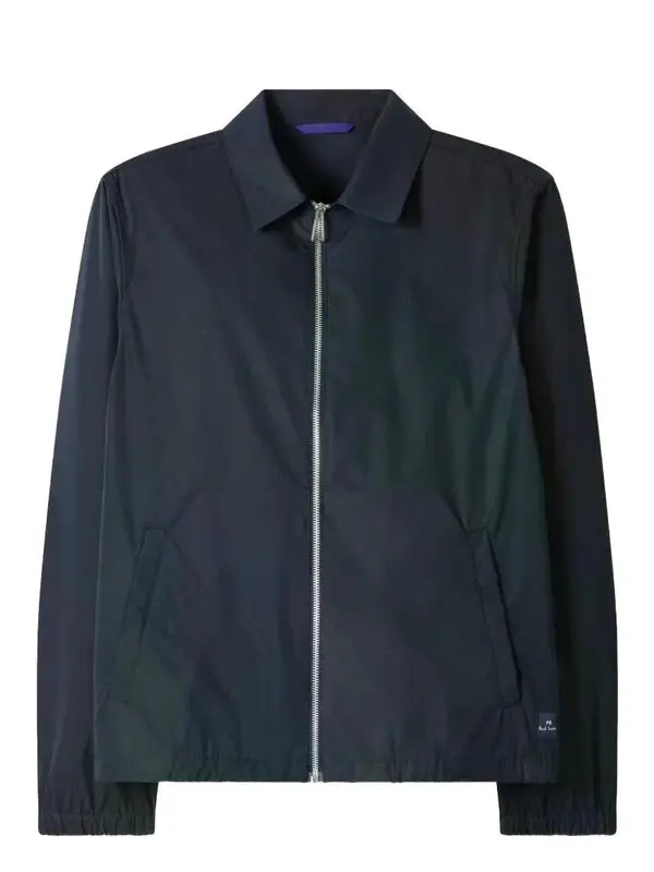 Paul Smith Zip Bomber Jacket - Blue