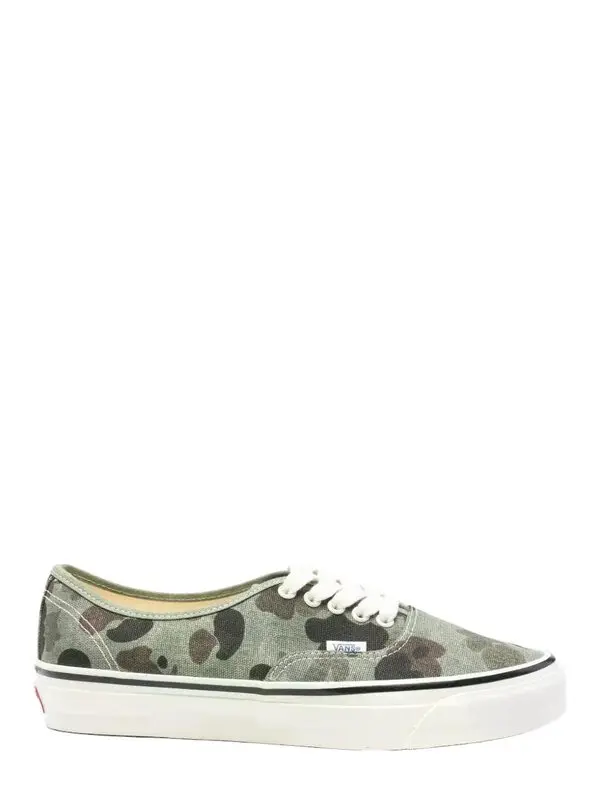 VANS Premium Authentic Camo Sneakers - Green
